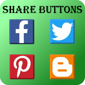 Social Share Buttons for Blogger 2020