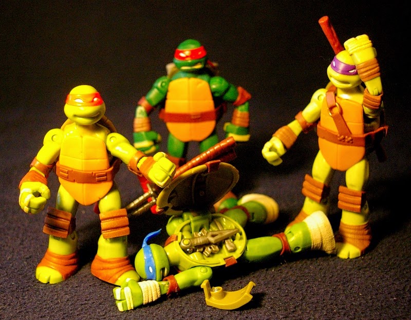 Action Figure Adventures: Battle Shell TMNT