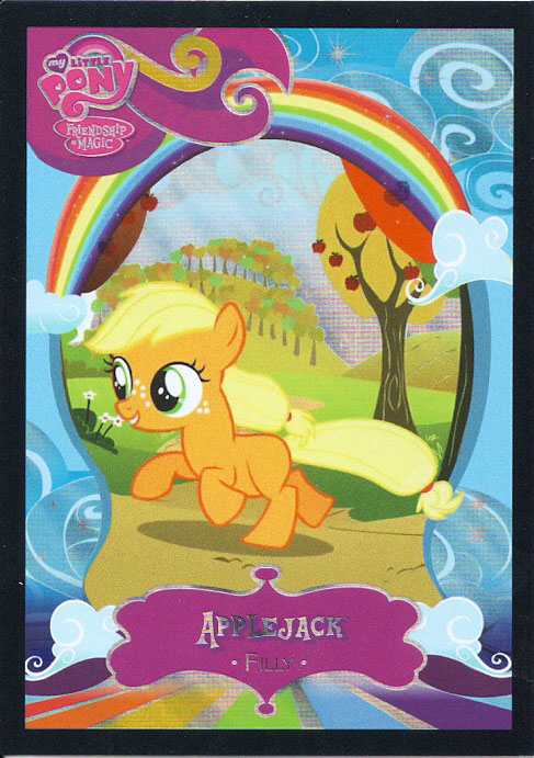 My Little Pony Applejack [Filly] Series 2 Trading Card | MLP Merch
