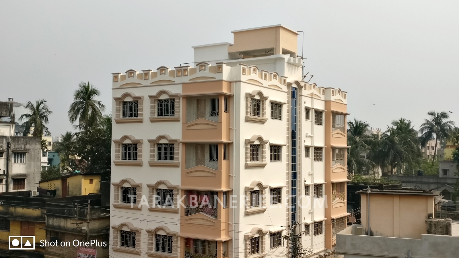 Apartment that became the landmark of Trikon Park - TARAK BANERJEE creation