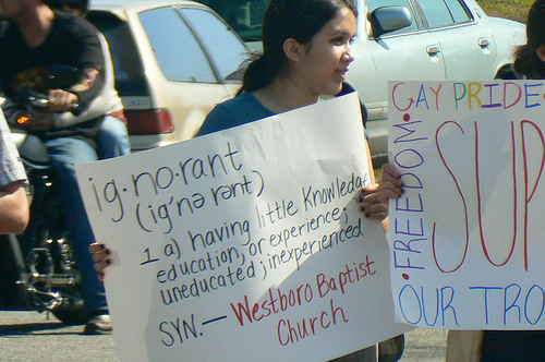 The 30 Best Anti-Westboro Baptist Church Protest Signs | Oh yes I am