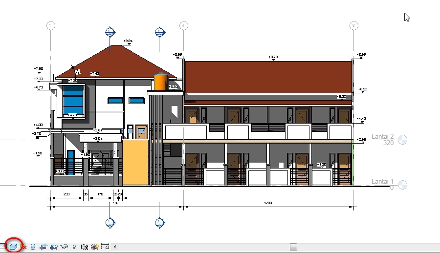 Tutorial Revit : Belajar Revit - Mengolah Tampilan Tampak ~ Kursus ...