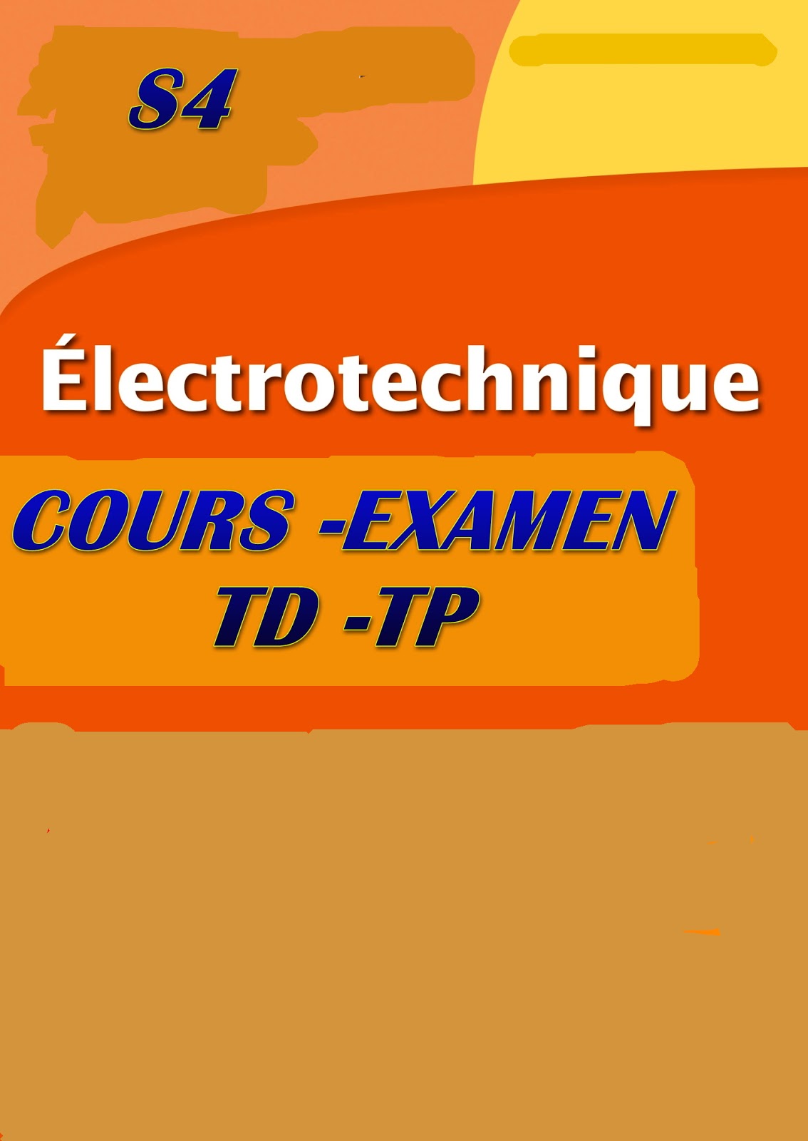 Electrotechnique Fondamentale 2 cours examen TD TP - التعليم الجامعي في الجزائر