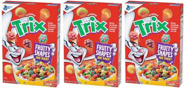 Classic Trix Fruity Shapes Coming Back to the Cereal Aisle