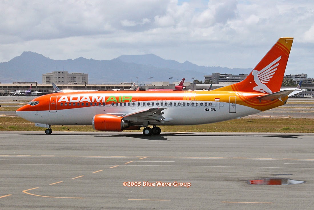 HNL RareBirds™: Adam Air's N312FL