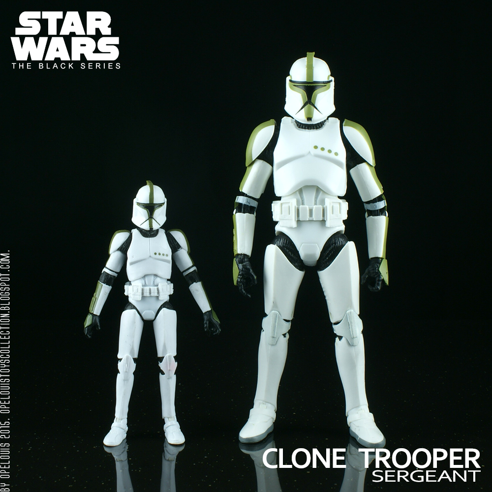 Opelouis's Toys Collection: The Black Series 6" Clone Trooper Sergeant