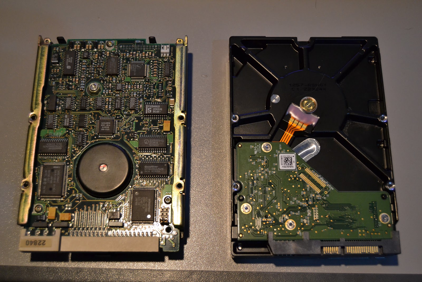 Tech Gore Galore: Hard Drives: Old(1994) vs New (2012)