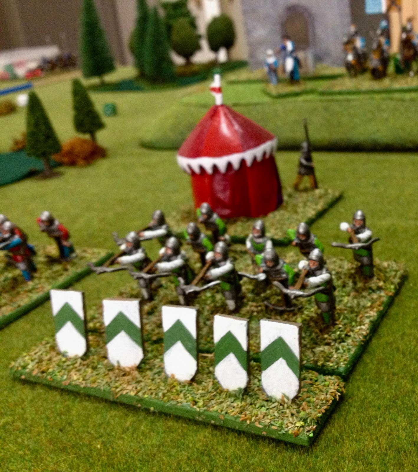 Grid based wargaming - but not always: Medieval Accessories