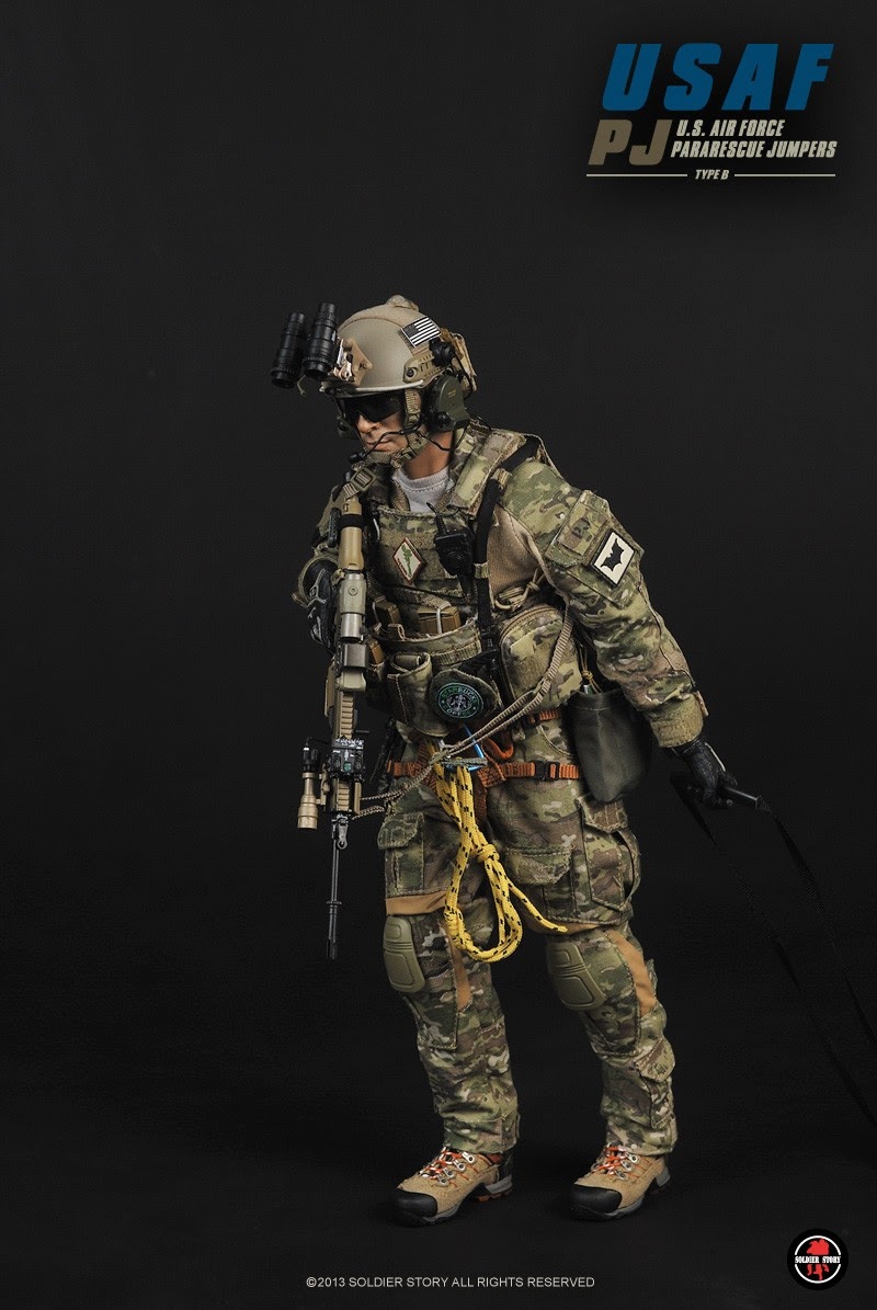 One Sixth Military Figure : Soldier Story USAF PJ (US Air Force ...