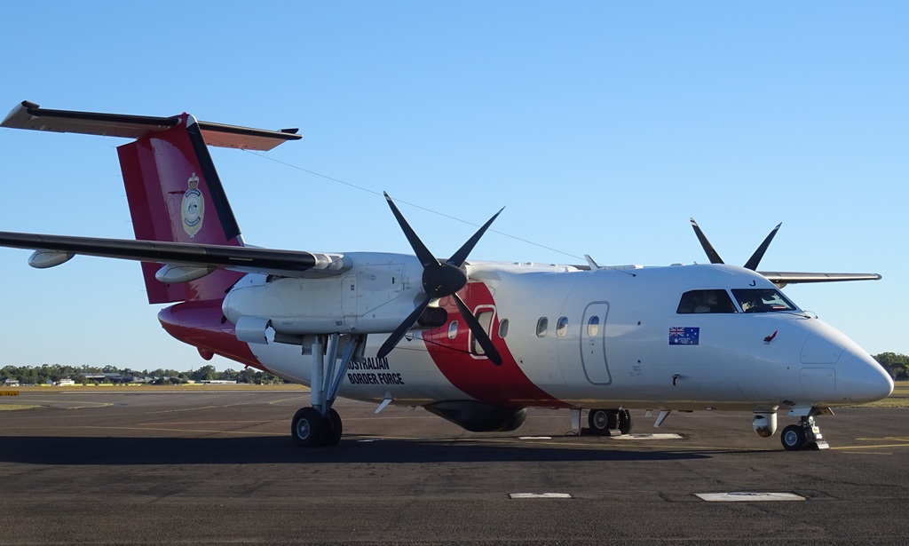 Central Queensland Plane Spotting: Australian Border Force (ABF) Cobham ...