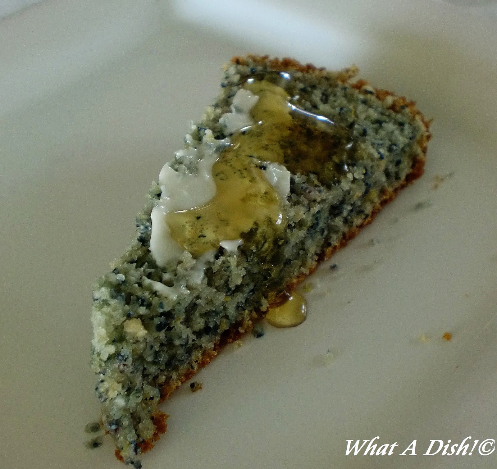 What A Dish!: Blue Cornmeal Cornbread in Cast-Iron