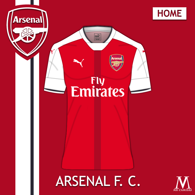 Arsenal 16/17 - Puma | MR Camisas