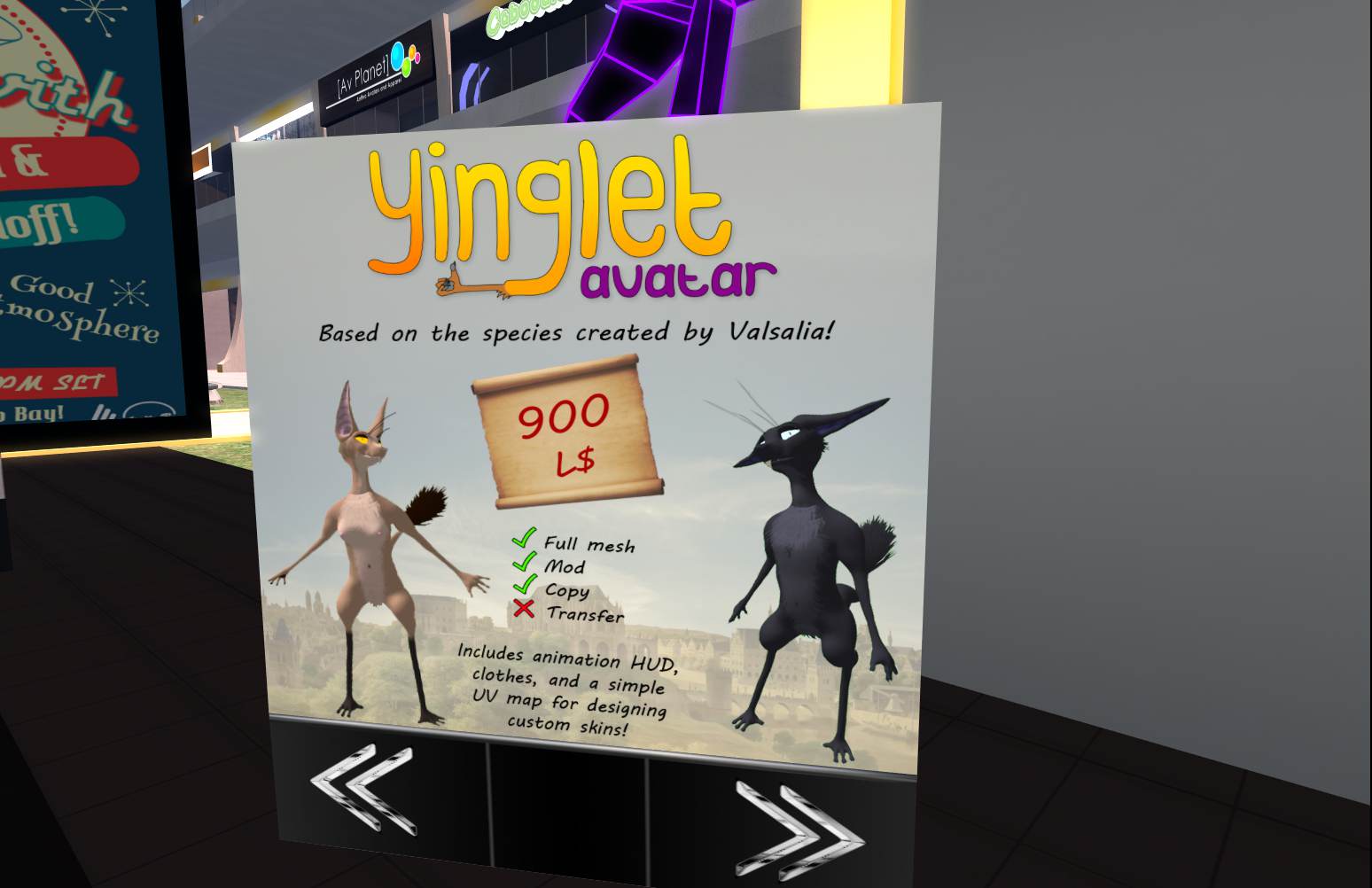 SL Newser - Design: The Yinglet Avatar Release Party