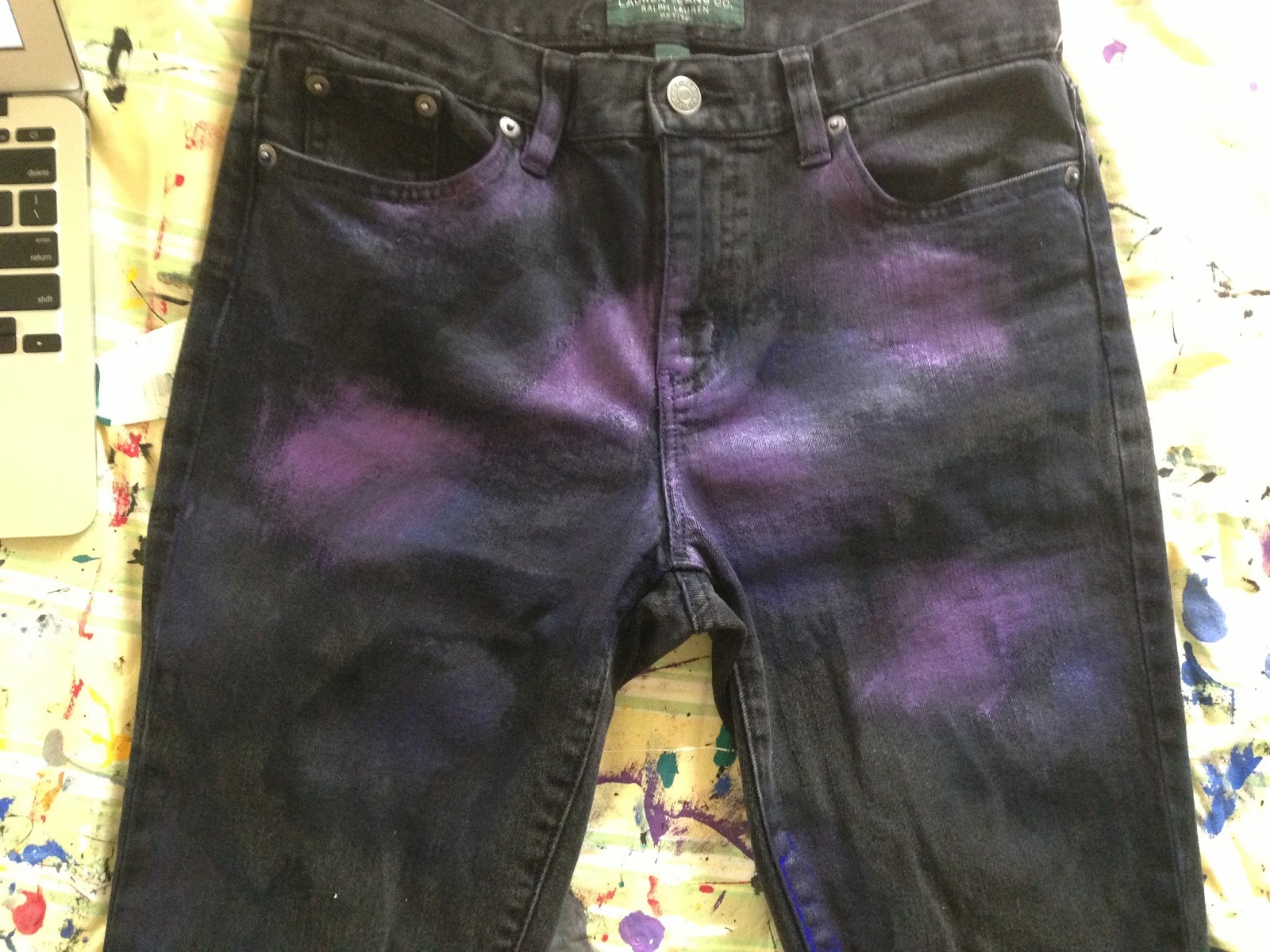 Prudence and Austere: Welcome to My Galaxy (DIY Galaxy Pants)