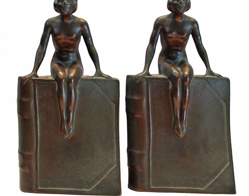 BOOKTRYST: Four Sets of Rare and Exceptional Bookends