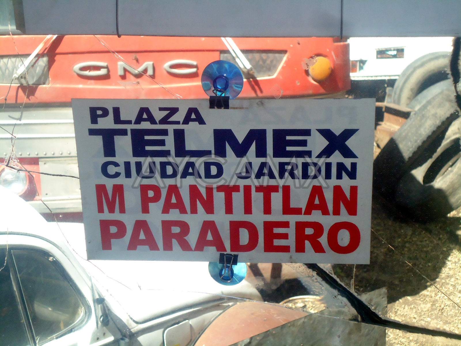 AYCAMX - Autobuses y Camiones México : Archivo AYCAMX. Letreros y Paradas 2