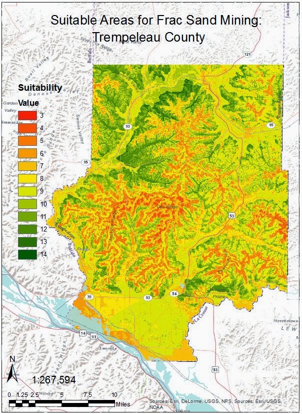 GIS II: A Study of Wisconsin Frac Sand Mining