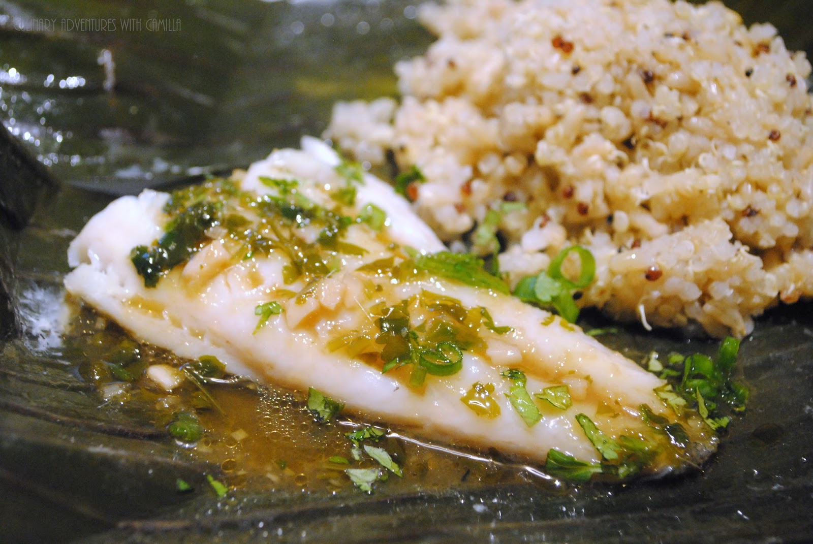 Steamed Fish, Tuvalu-Style #FishFridayFoodies