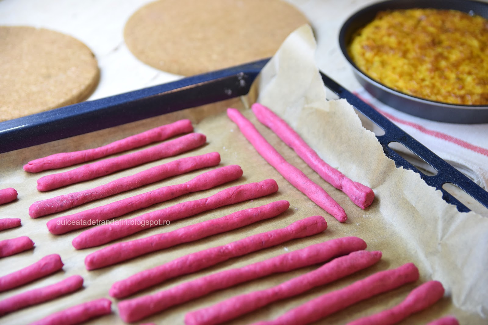 Dulceata de trandafiri: Sticks-uri cu sfecla