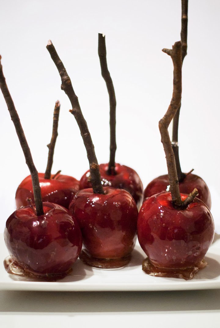 fox and gypsy: {red} candied apples