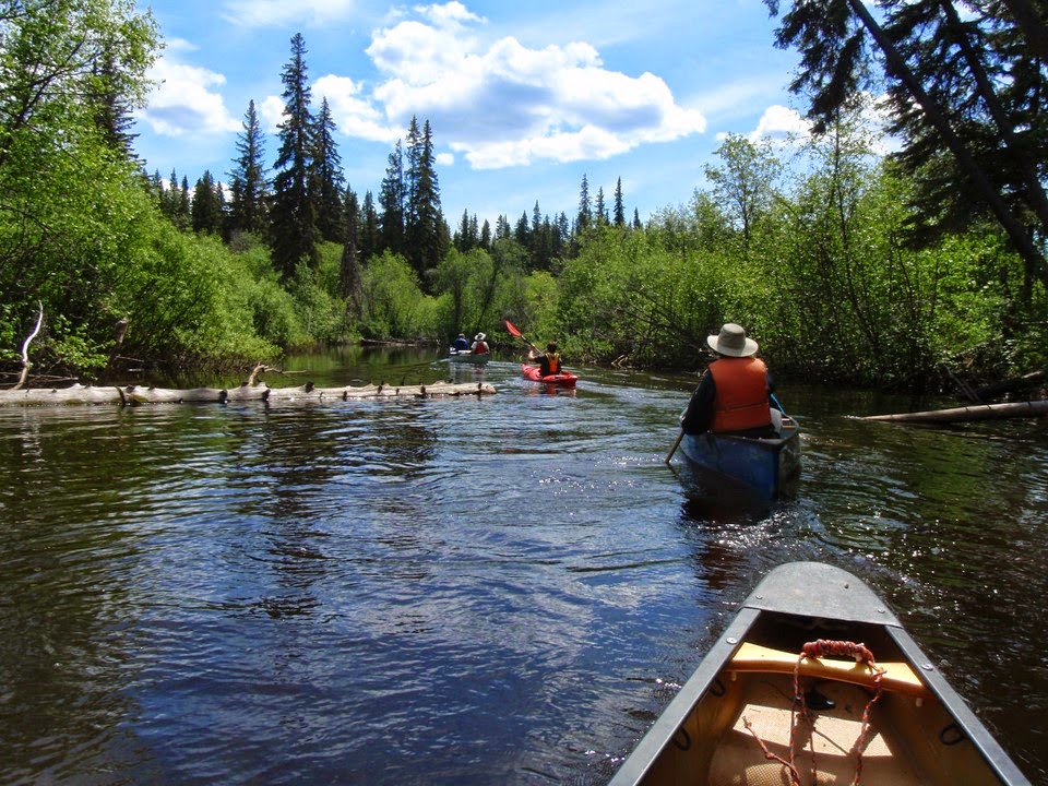 Life in a little log cabin: Canoeing Tsilcho Creek & Pinchi Lake