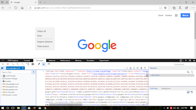 Cara Mengaktifkan Inspect Element Di Microsoft Edge