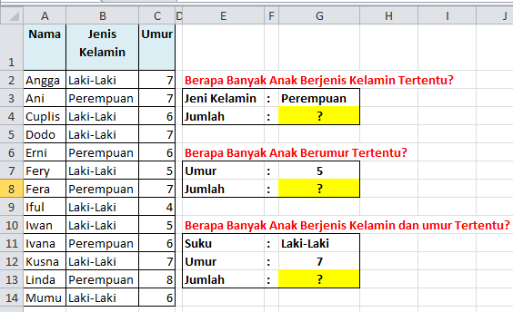 Cara Menghitung Proyeksi Penduduk Dengan Excel Excel Dan Rumus - Riset
