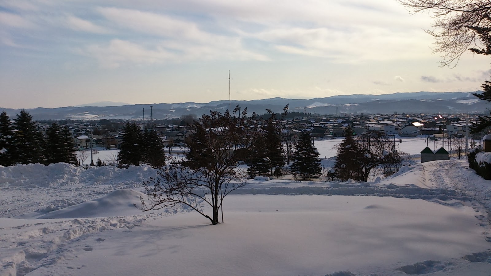 talk-hokkaido: The first day of 2014 in Kitami City