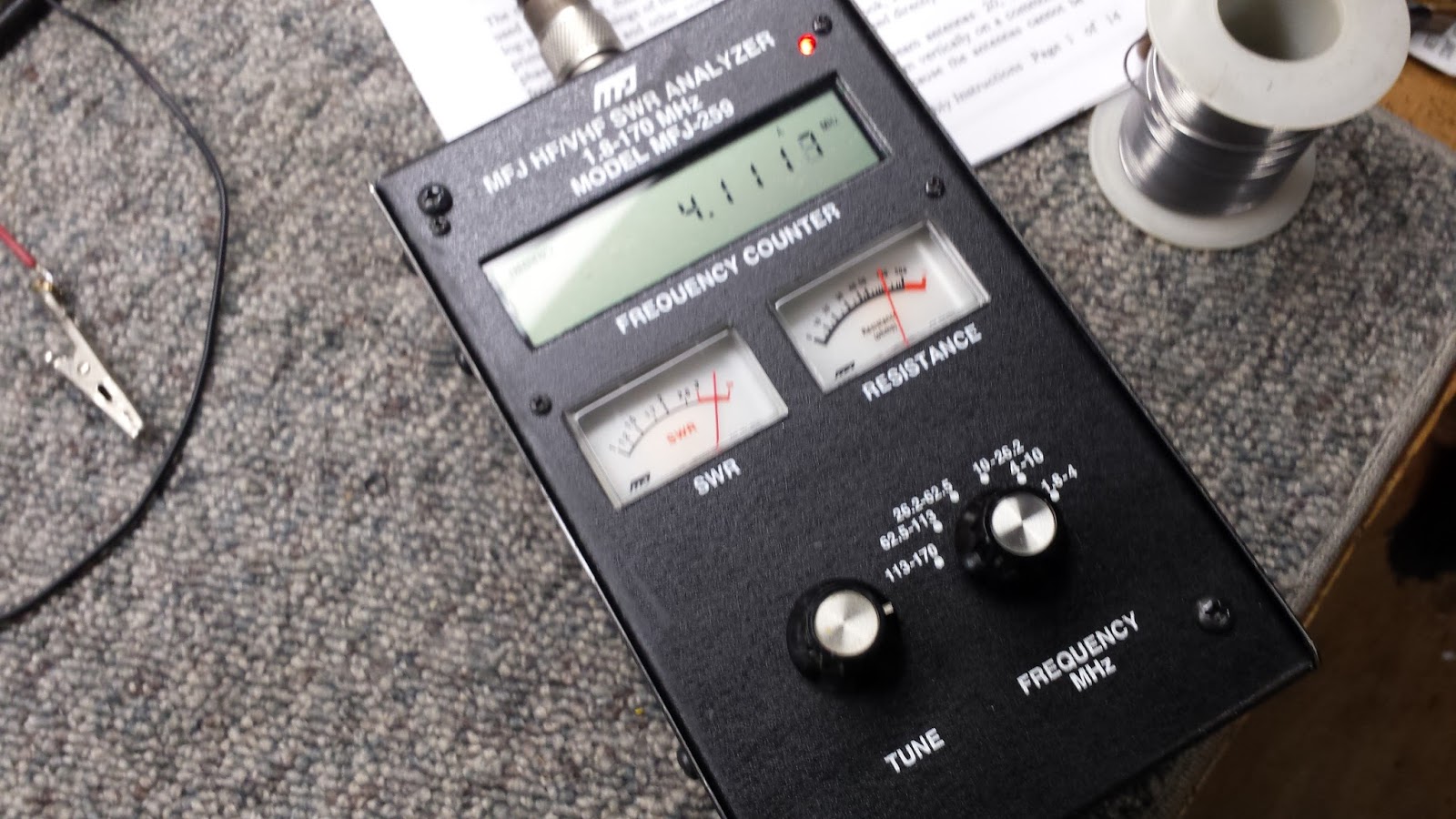 WB4IUY's Random Blog: MFJ-259 Antenna Analyzer Repairs...