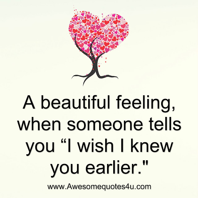 Awesomequotes4u.com: When a Beautiful Feelings