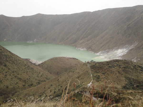 Paraísos para visitar: Laguna Verde - Volcán Azufral - Nariño - Colombia