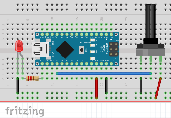 Arduino Addiction: Controlling blinking speed of an LED with Arduino ...