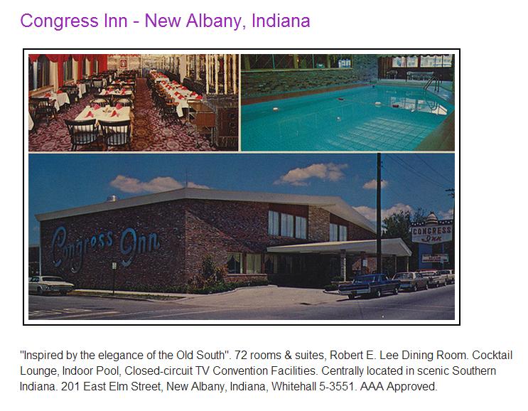 NA Confidential: The Congress Inn had a pool.
