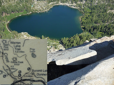 Trailing Ahead: Various trails lead to Frog Lake Overlook