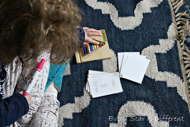 How to Use the Montessori Math Bead Bar Bundle - Every Star Is Different