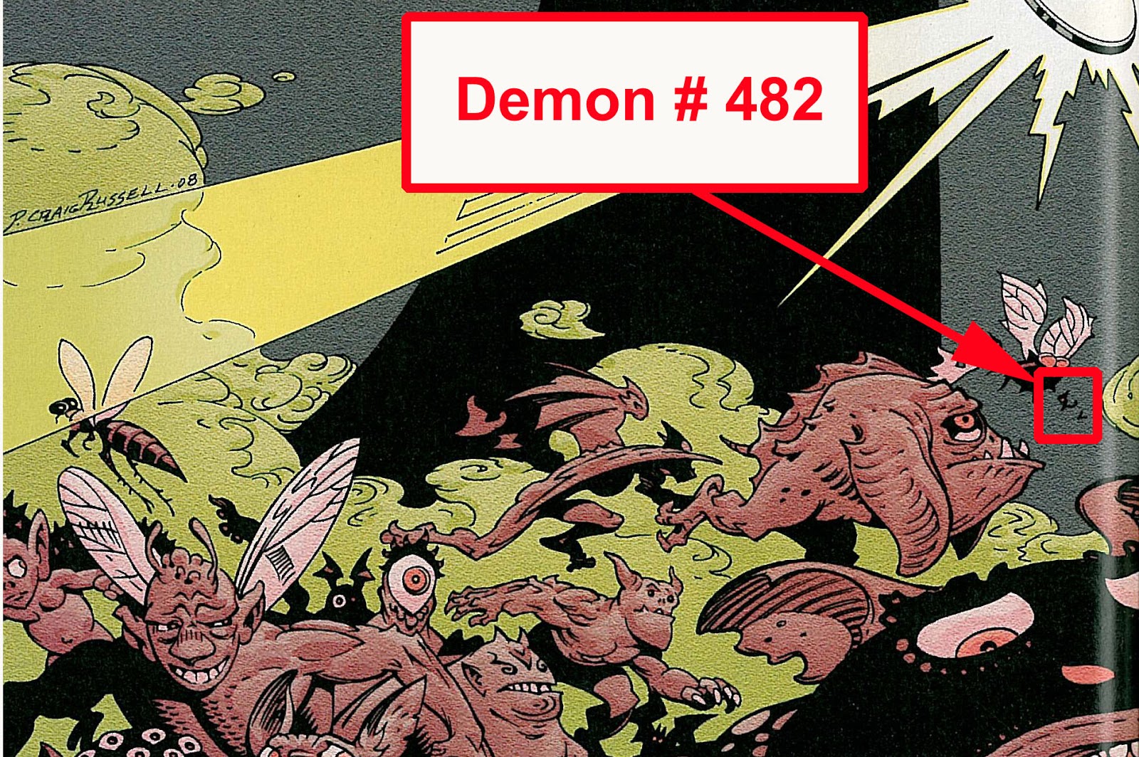 Portraits From The Sandman Universe: Demon # 482 (illustrated by Max ...