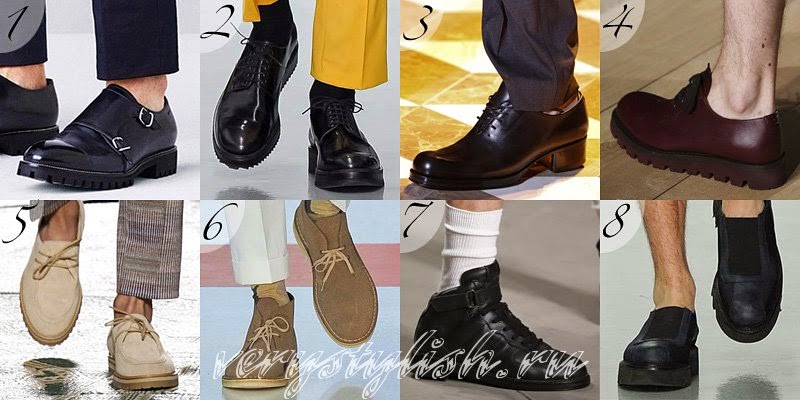 Spring 2015 Men's Boots And Shoes Fashion Trends - Spring Summer 2019 ...