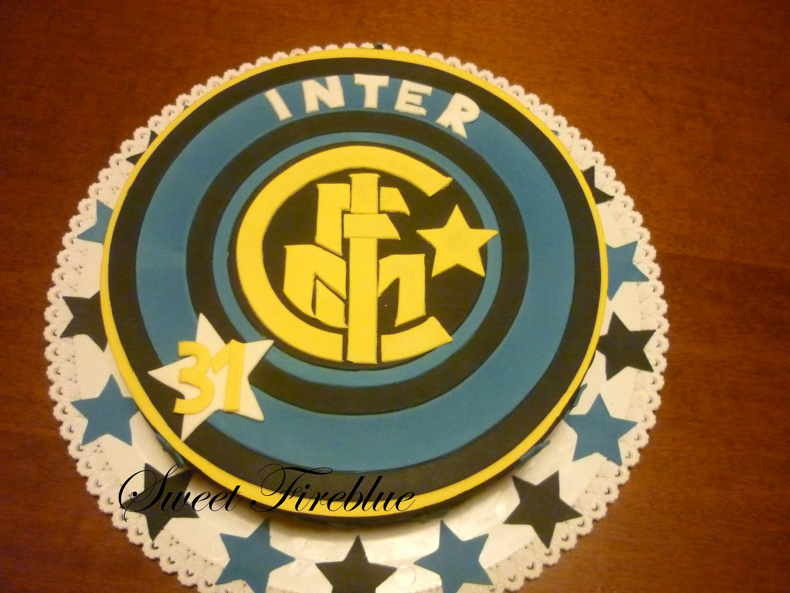 Sweet Fireblue: Torta Inter