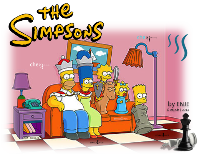 echecsinfos.com: Bart Simpson joue aux échecs