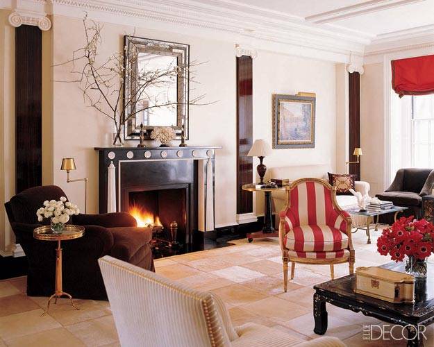 Red and White Stripes | Architecture Decorating Ideas