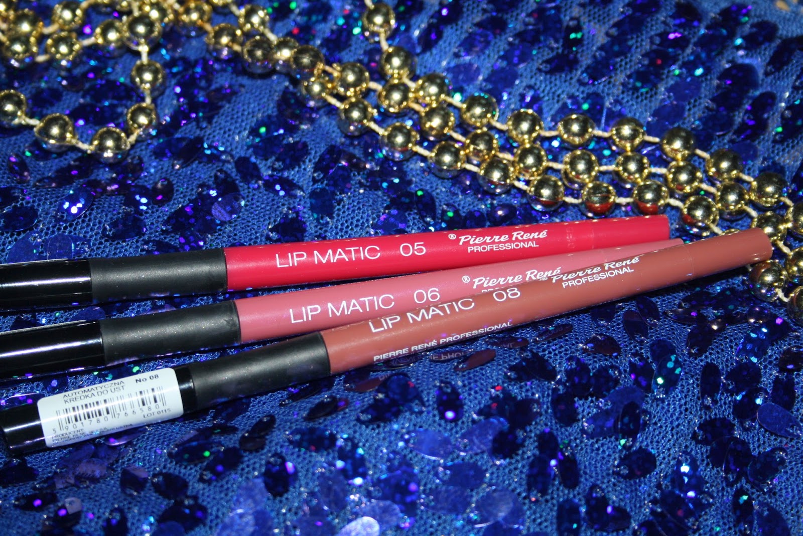 BeautyWizaż: ☃ Kredki do ust Pierre Rene Lip Matic. Pełny kolor i mocne ...