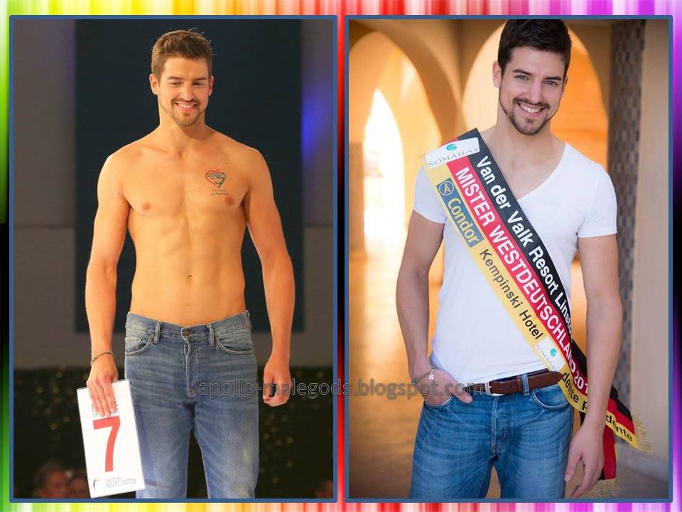Florian Molzahn wins title of Mister Germany 2016! | Apollo Male Gods