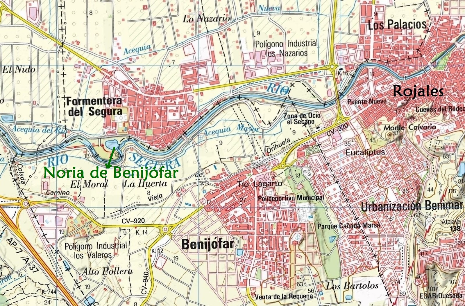 Viajando a mi manera: La Noria Árabe de Benijófar