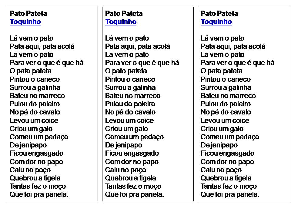 ENSINANDO E APRENDENDO COM A PROFª ANA ALICE: ATIVIDADES COM A MÚSICA ...
