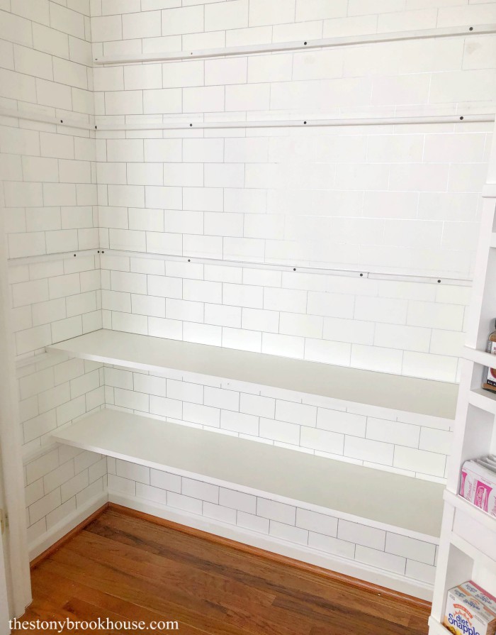 How To Build Custom Pantry Shelves - Pantry Makeover Part 1 | The ...