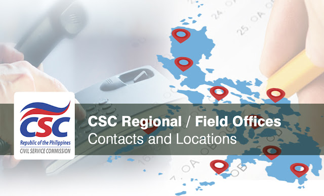 Civil Service Exam PH: Directory of Civil Service Commission Regional ...