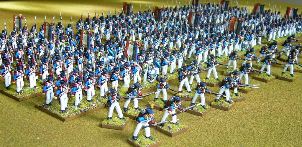 Chasseur: Getting ready for Waterloo, French Infantry