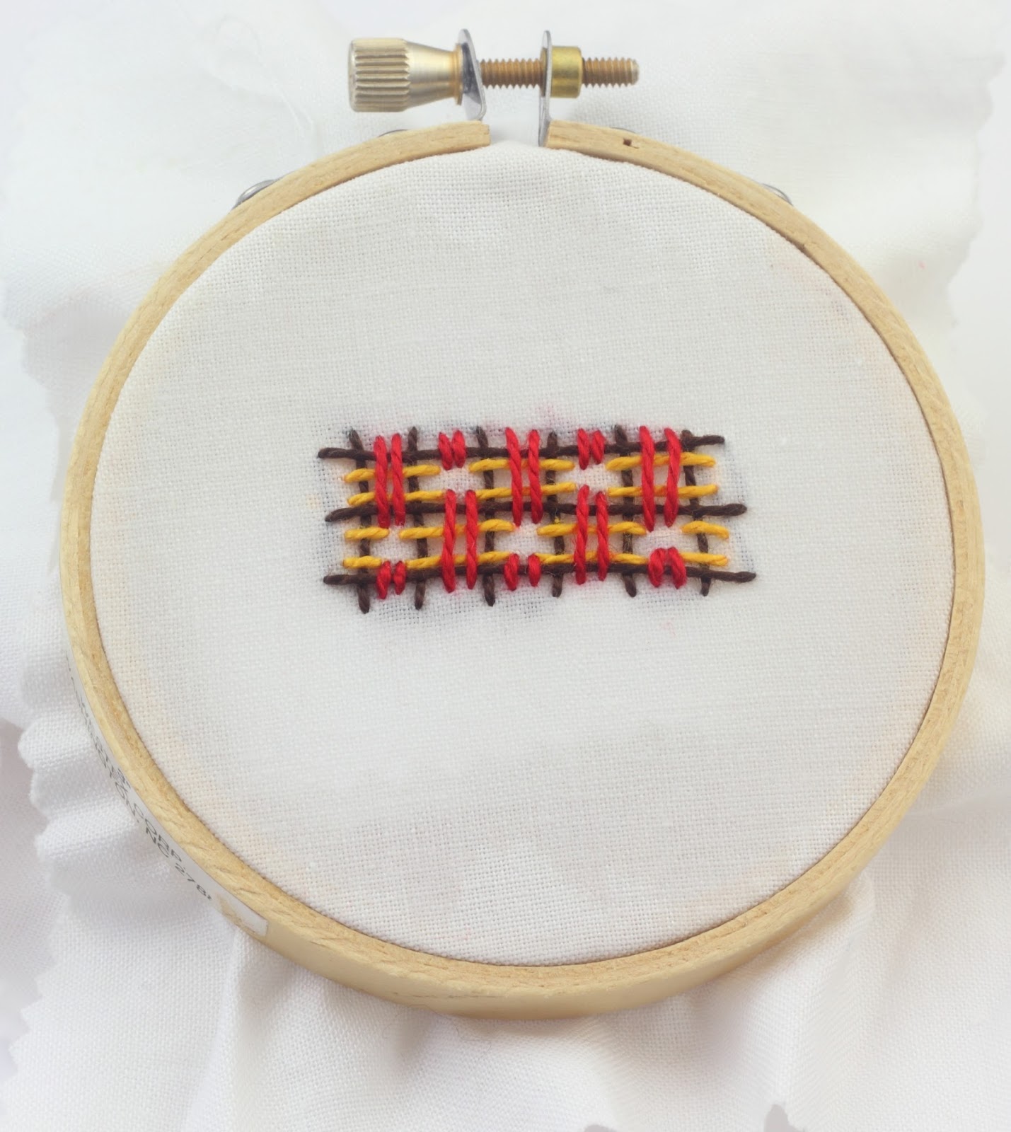 big B: Plaid Filling Stitch