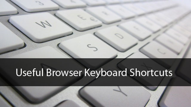 TechGlitz: Collection of Keyboard Shortcuts for All Browsers