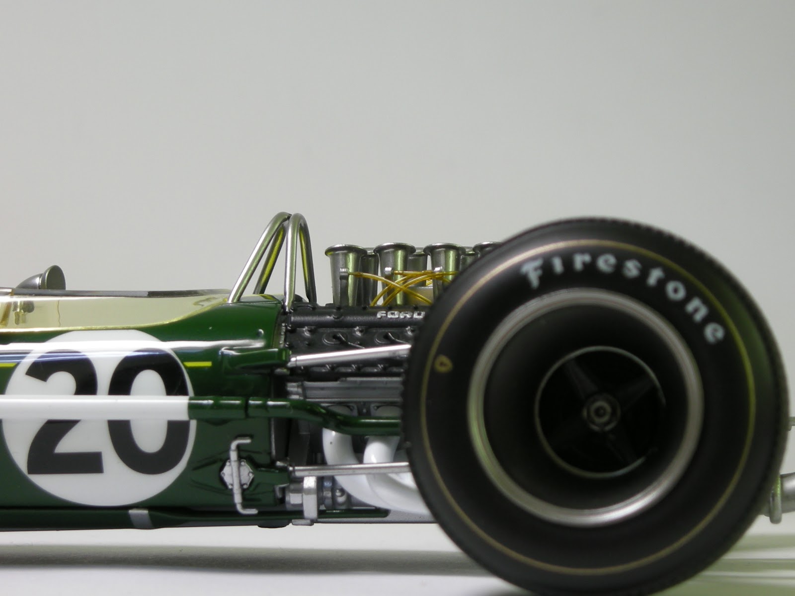 模型と時間: EBBRO 20004 Team Lotus Type 49 1967 製作